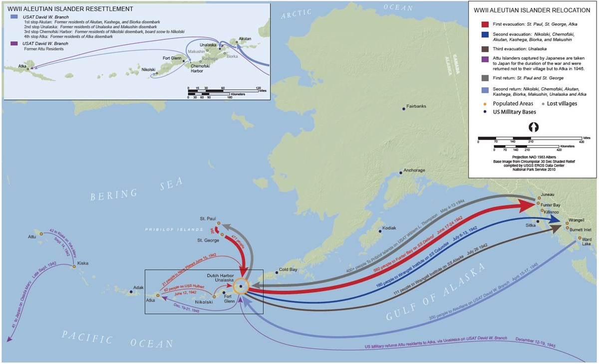 Understanding Forcible Removal Through Maps - Aleutian Islands World ...