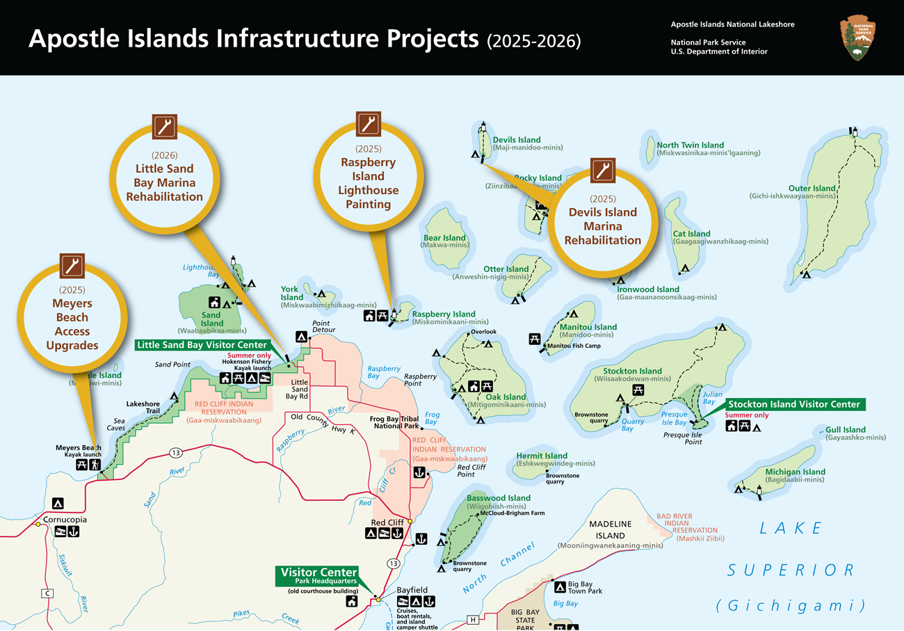 Infrastructure Projects - Apostle Islands National Lakeshore (U.S ...