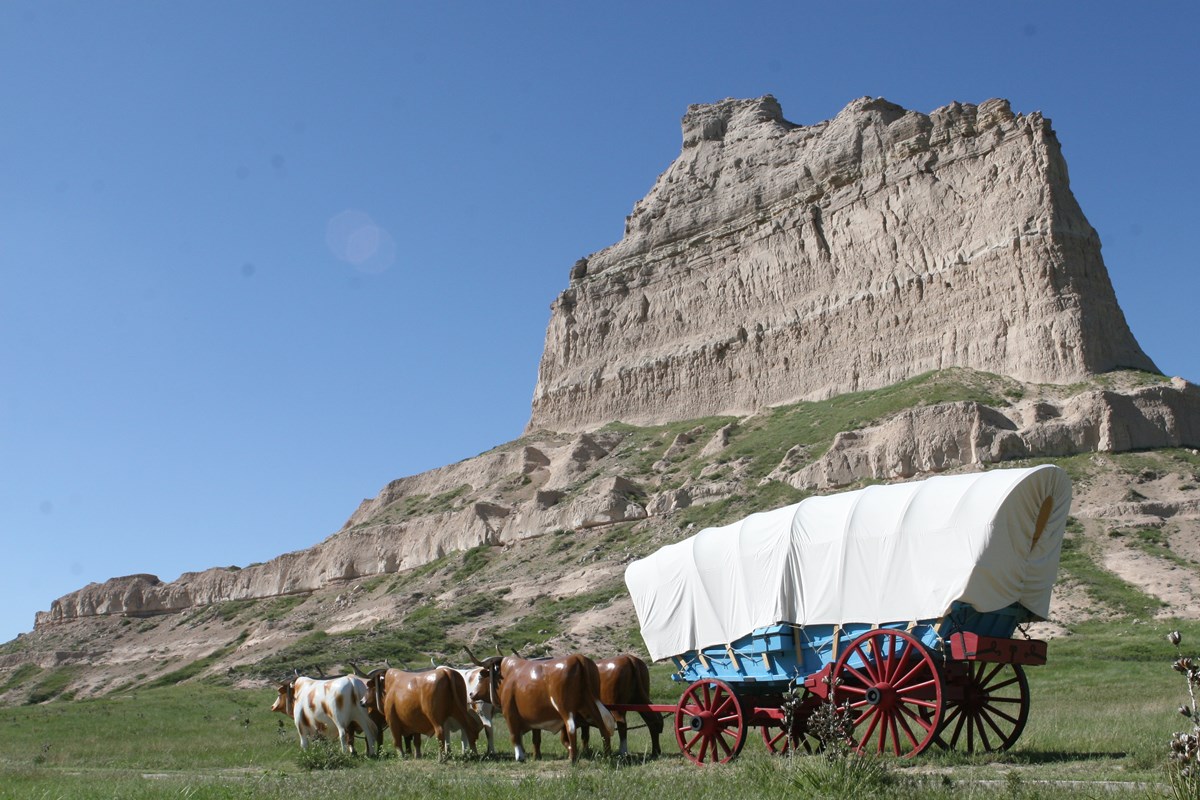 Wagons on the Emigrant Trails (U.S. National Park Service)