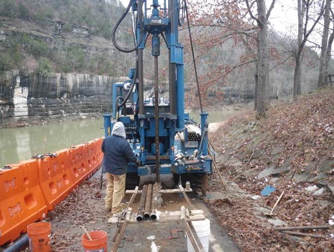 Restoring Tyler Bend Boat Launch in Buffalo National River (U.S ...