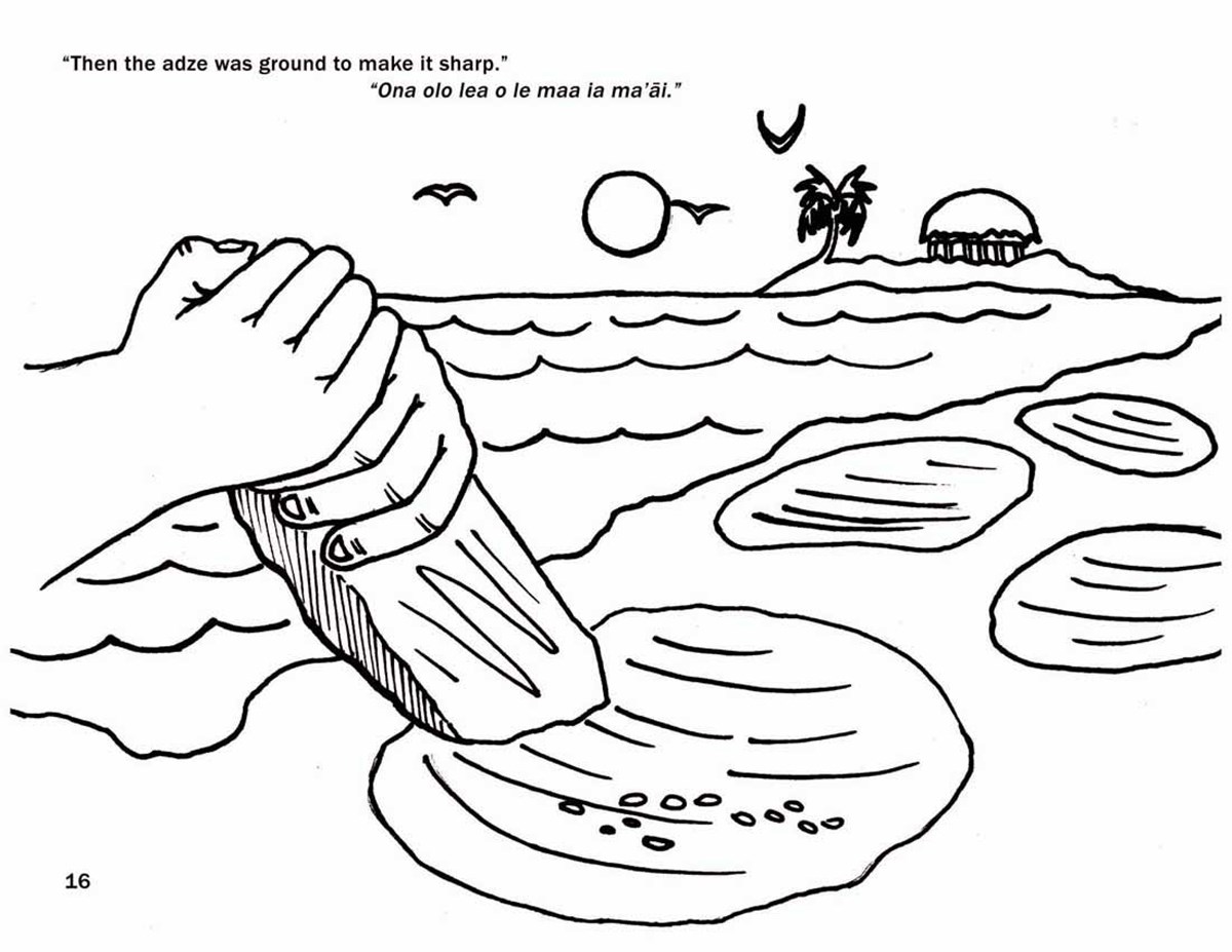 Ancient Samoa Coloring Book (U.S. National Park Service)