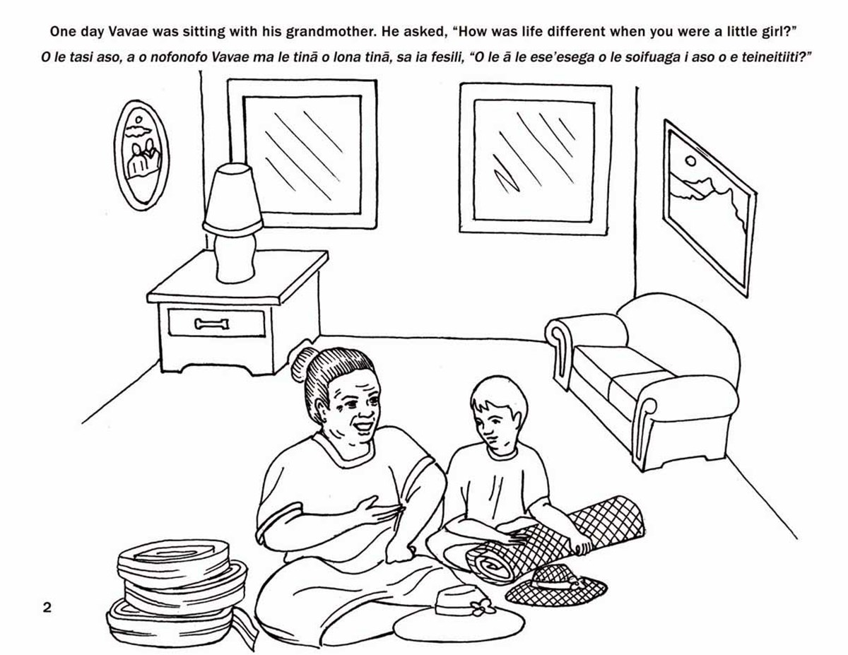 Ancient Samoa Coloring Book (U.S. National Park Service)