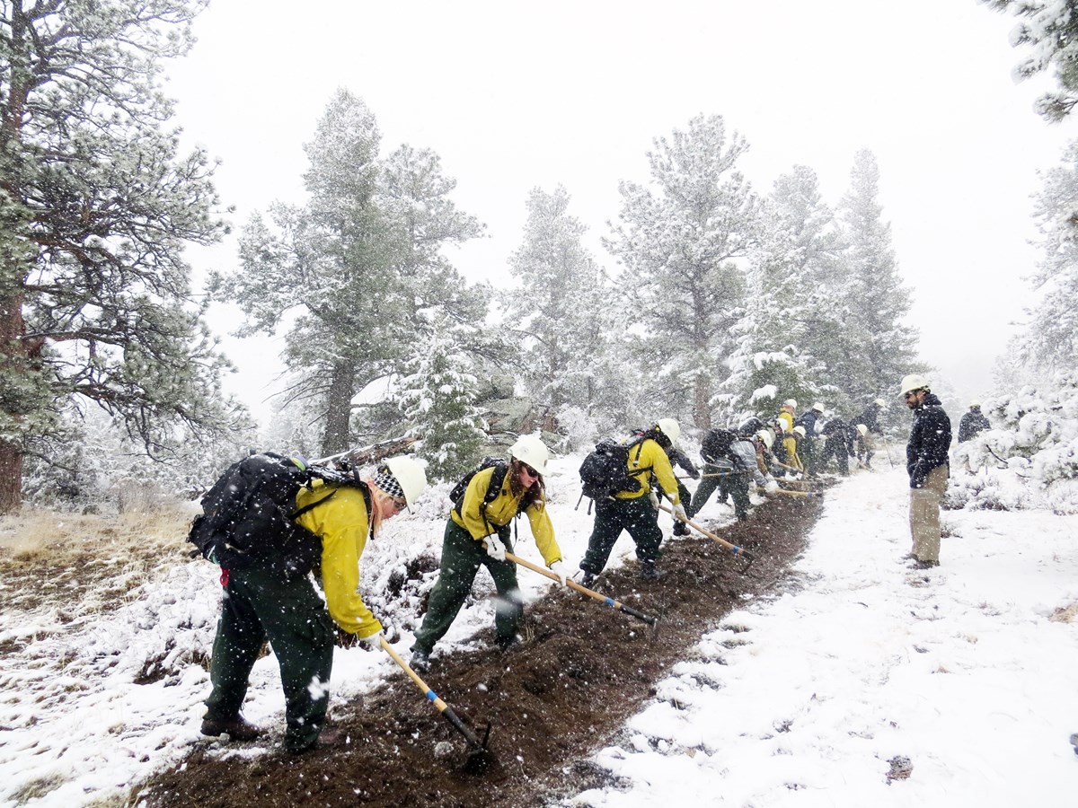 Students, Alpine Hotshots Form Bond through Rocky Mountain Fire ...