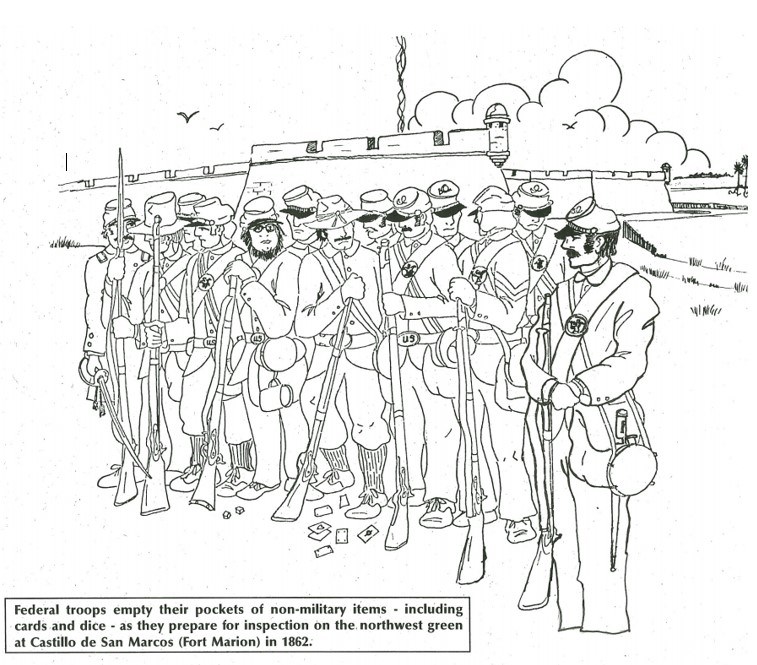 Coloring Pages - Castillo de San Marcos and Fort Matanzas (U.S ...
