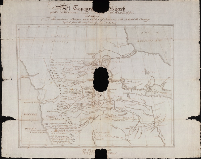 Soulard map: a pre-expeditionary planning tool for Lewis and Clark (U.S ...