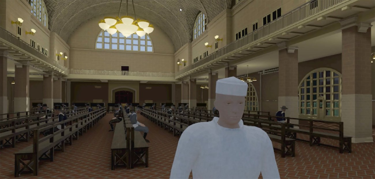 A Trip Back In Time - Ellis Island In A Virtual Time Machine (U.S ...