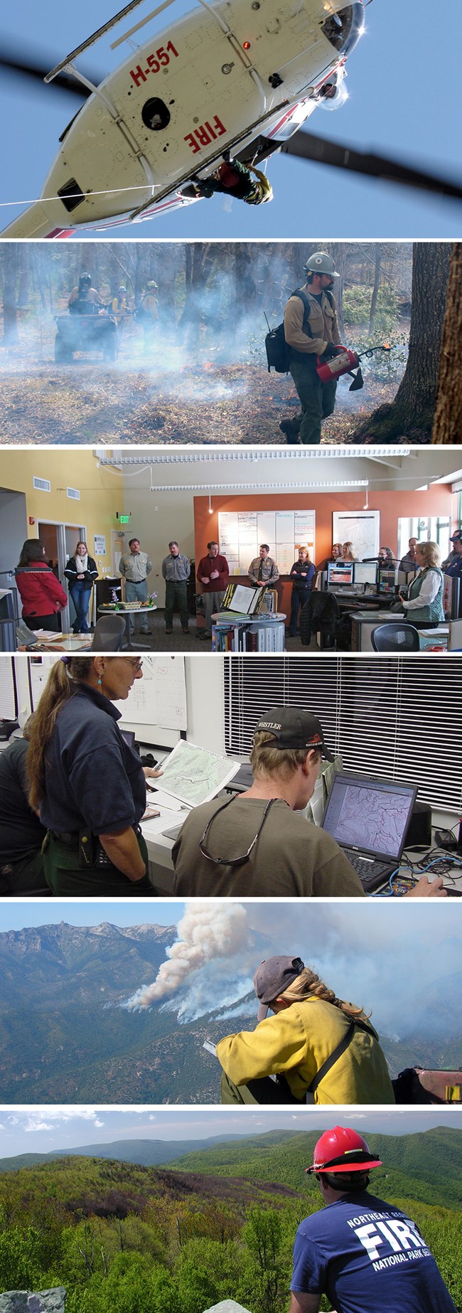 Wildland Fire: Types of Jobs (U.S. National Park Service)