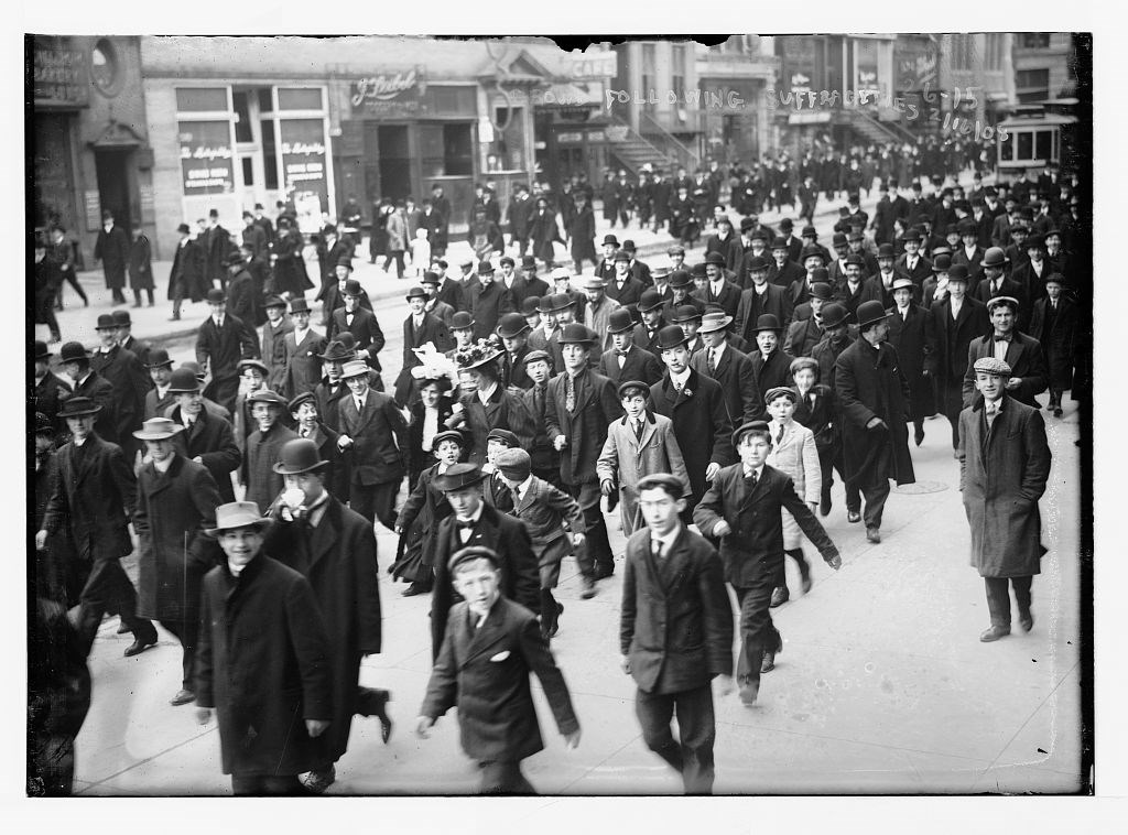 Maud Malone: The New York City Suffrage Parade of 1908 (U.S. National ...