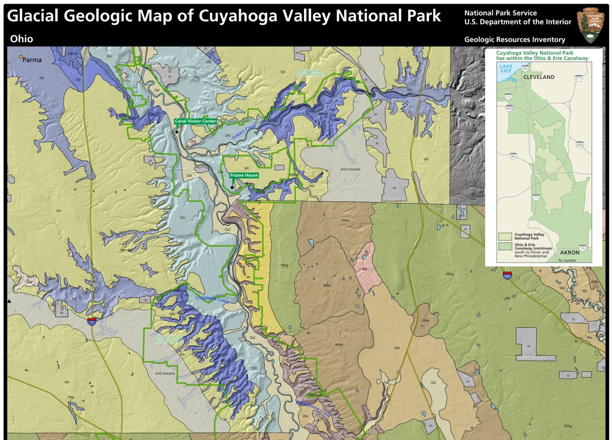 NPS Geodiversity Atlas—Cuyahoga Valley National Park, Ohio (U.S ...