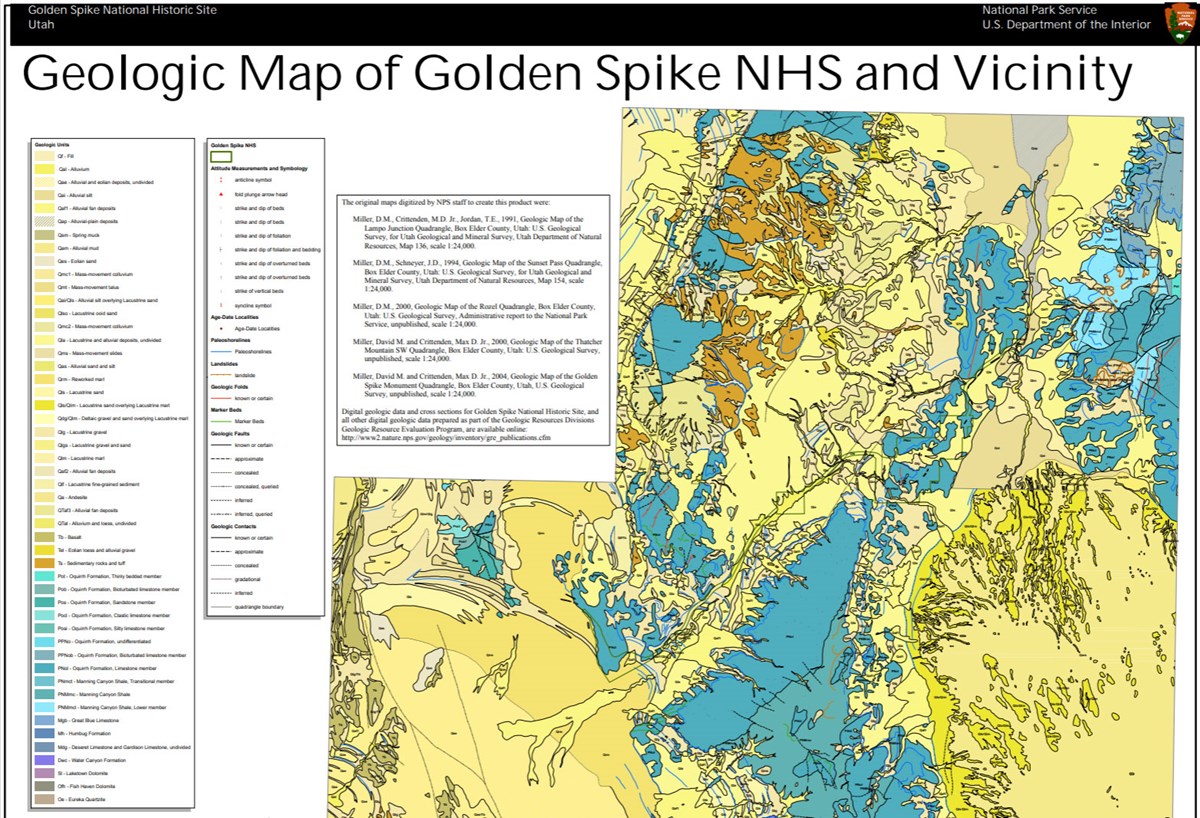 NPS Geodiversity Atlas—Golden Spike National Historic Site, Utah (U.S ...