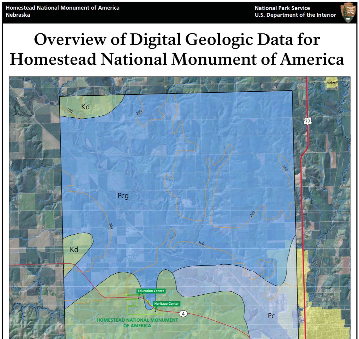 NPS Geodiversity Atlas—Homestead National Monument of America, Nebraska ...