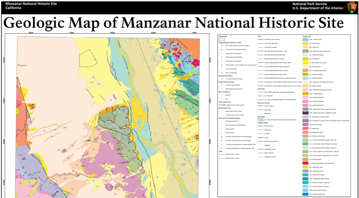 NPS Geodiversity Atlas—Manzanar National Historic Site, California (U.S ...