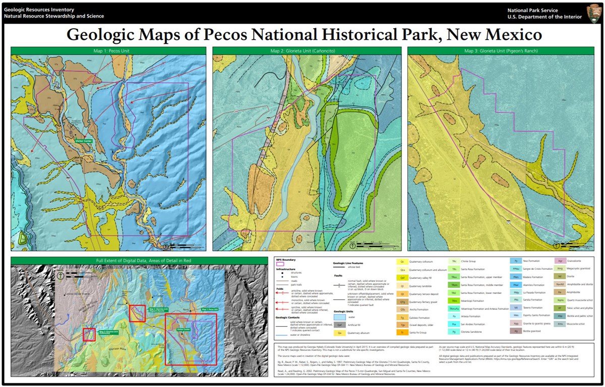 NPS Geodiversity Atlas—Pecos National Historical Park, New Mexico (U.S ...