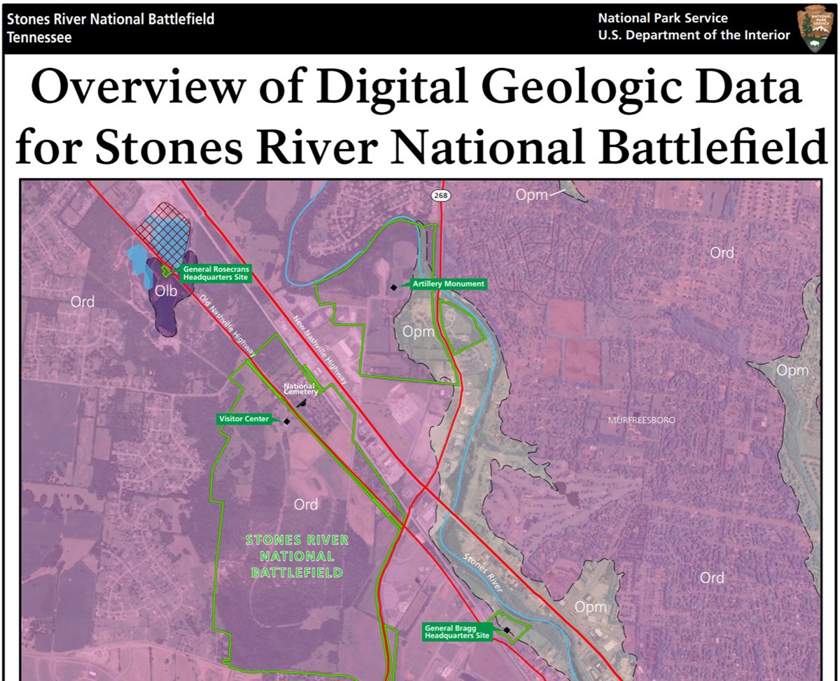 NPS Geodiversity Atlas—Stones River National Battlefield, Tennessee (U ...