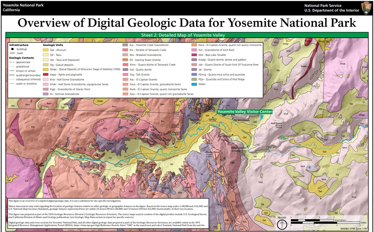 NPS Geodiversity Atlas—Yosemite National Park, California (U.S ...