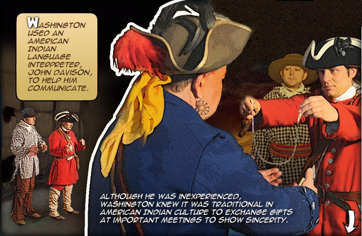 Young George Washington's Adventures: Meeting the French (U.S. National ...