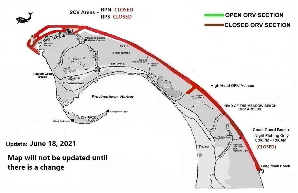 ORV Map - Cape Cod National Seashore (U.S. National Park Service)