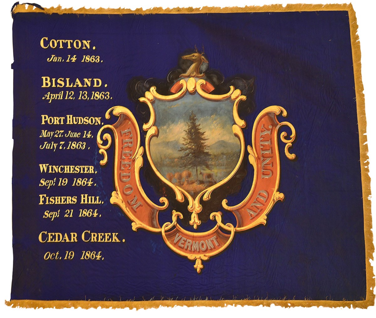 Stand of the Eighth Vermont (U.S. National Park Service)