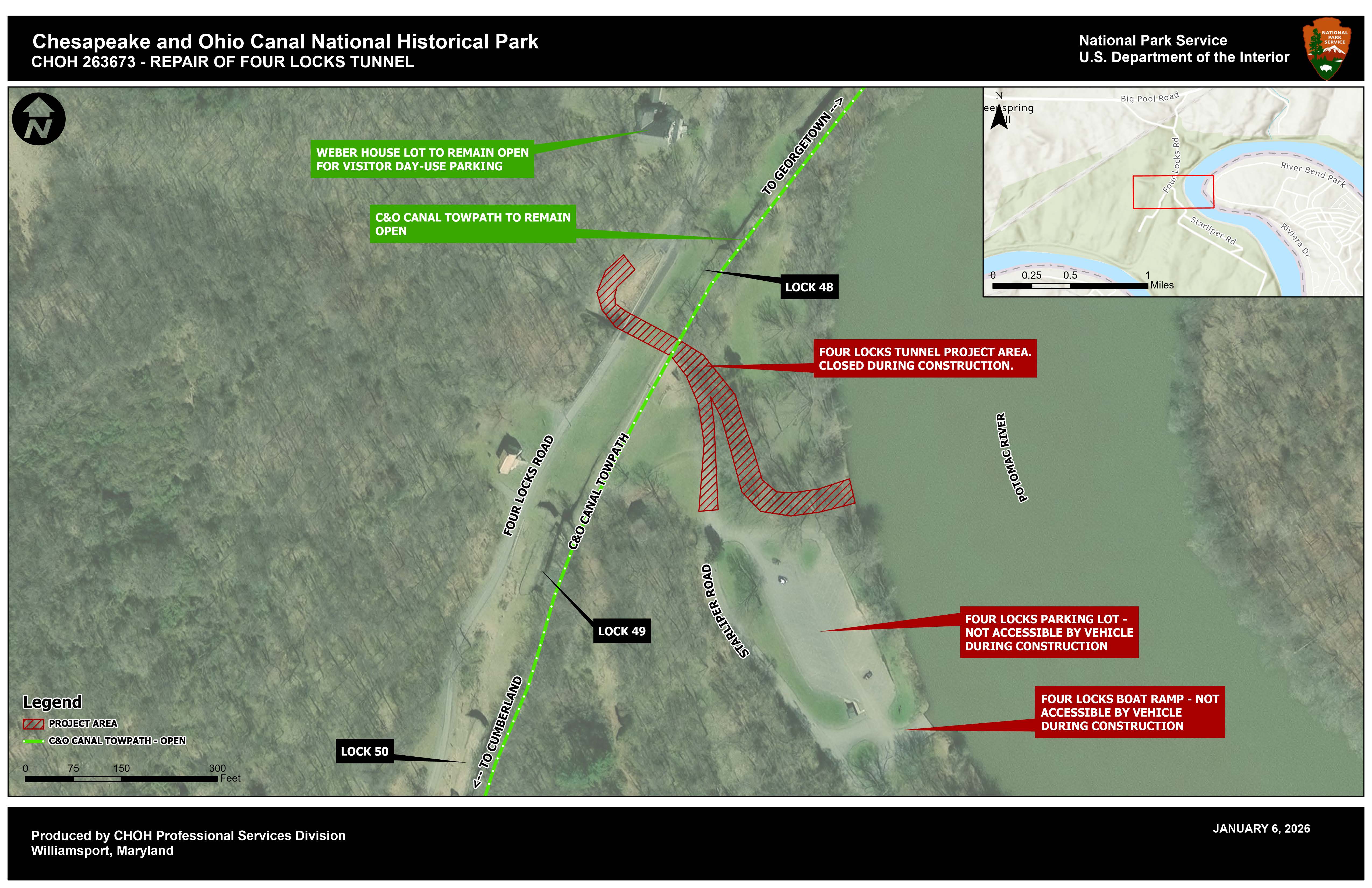 Repair of Carderock, Four Locks, & McCoys Ferry Tunnels - Chesapeake ...