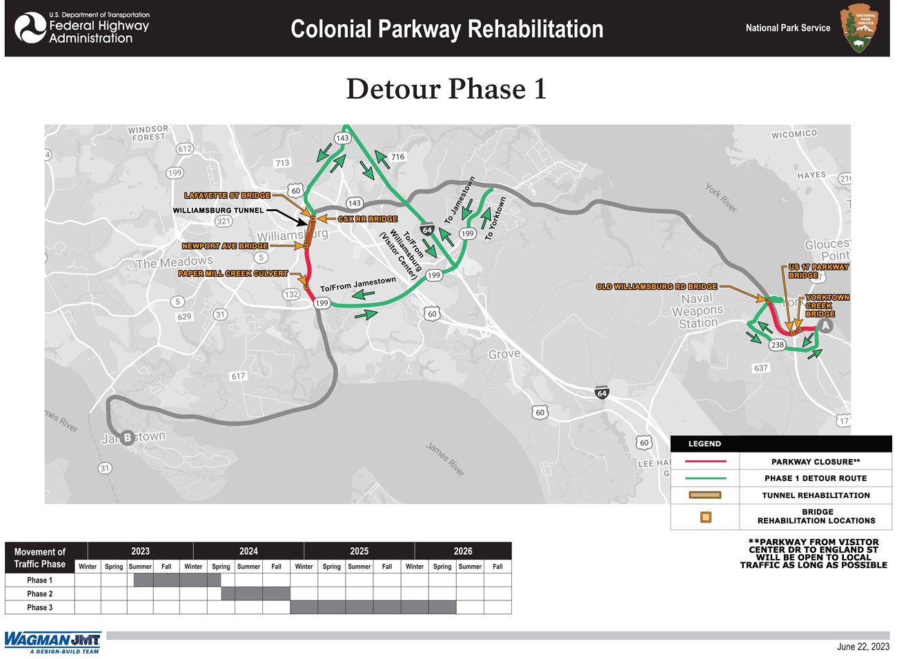 Colonial Parkway Rehabilitation Project - Colonial National Historical ...