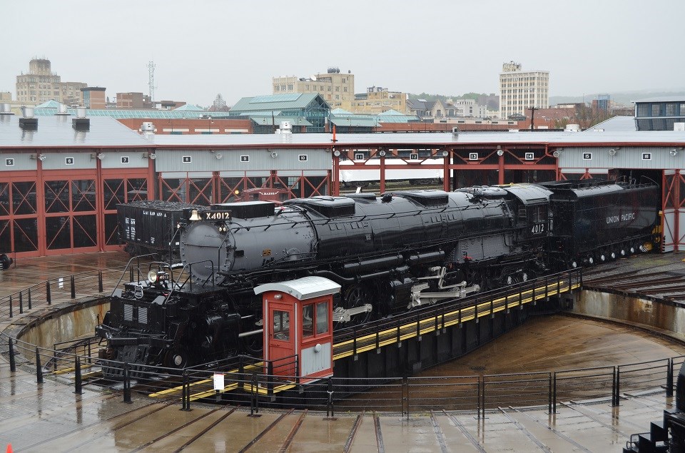 Big Boy No. 4012 Returns to Static Exhibition - Steamtown National ...