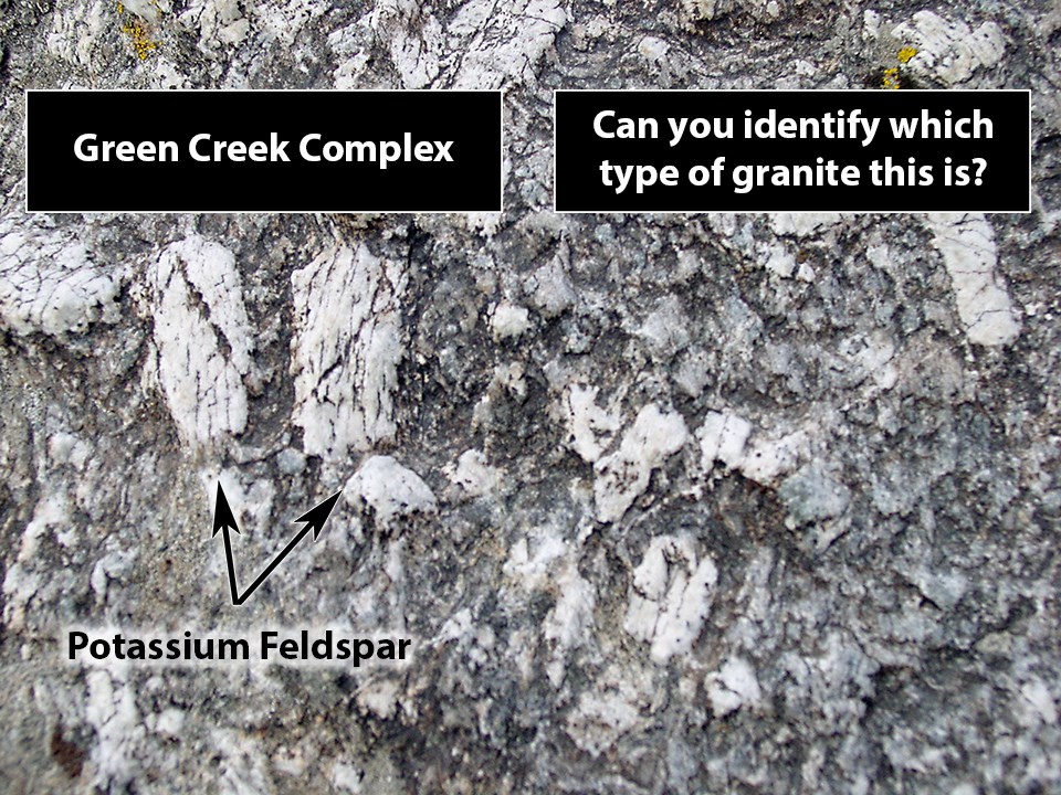 Two Different Types of Granite (U.S. National Park Service)