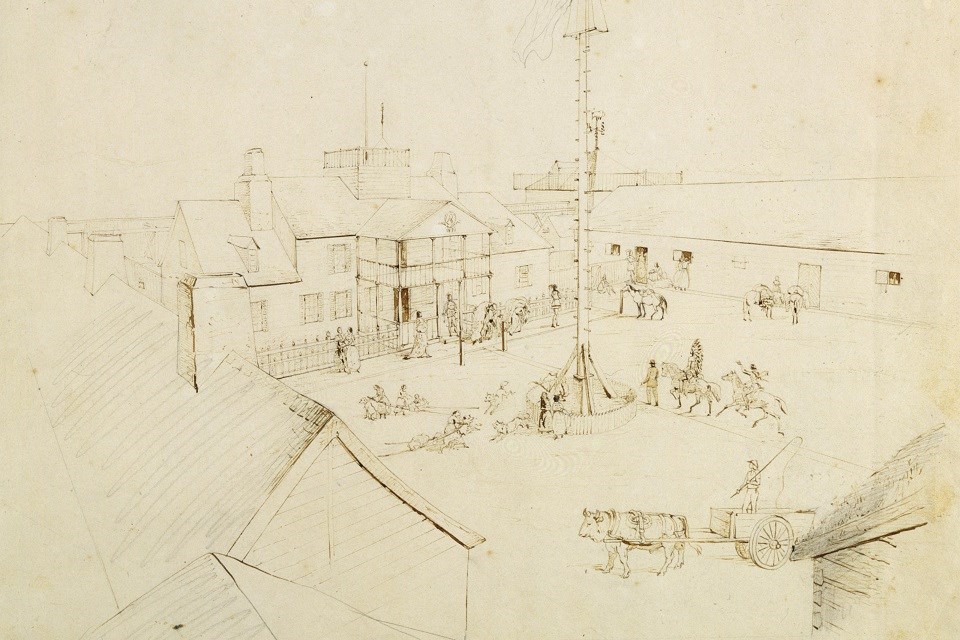 Kurz Sketching (U.S. National Park Service)