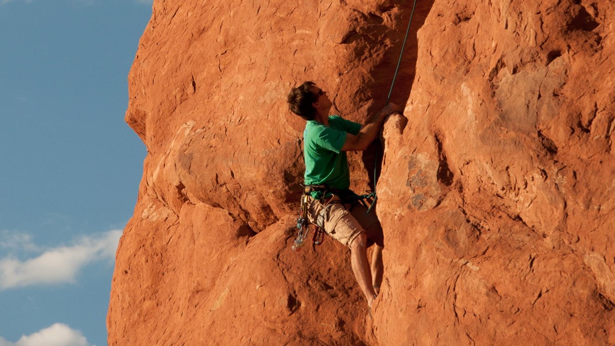 Rock Climbing at Arches (U.S. National Park Service)