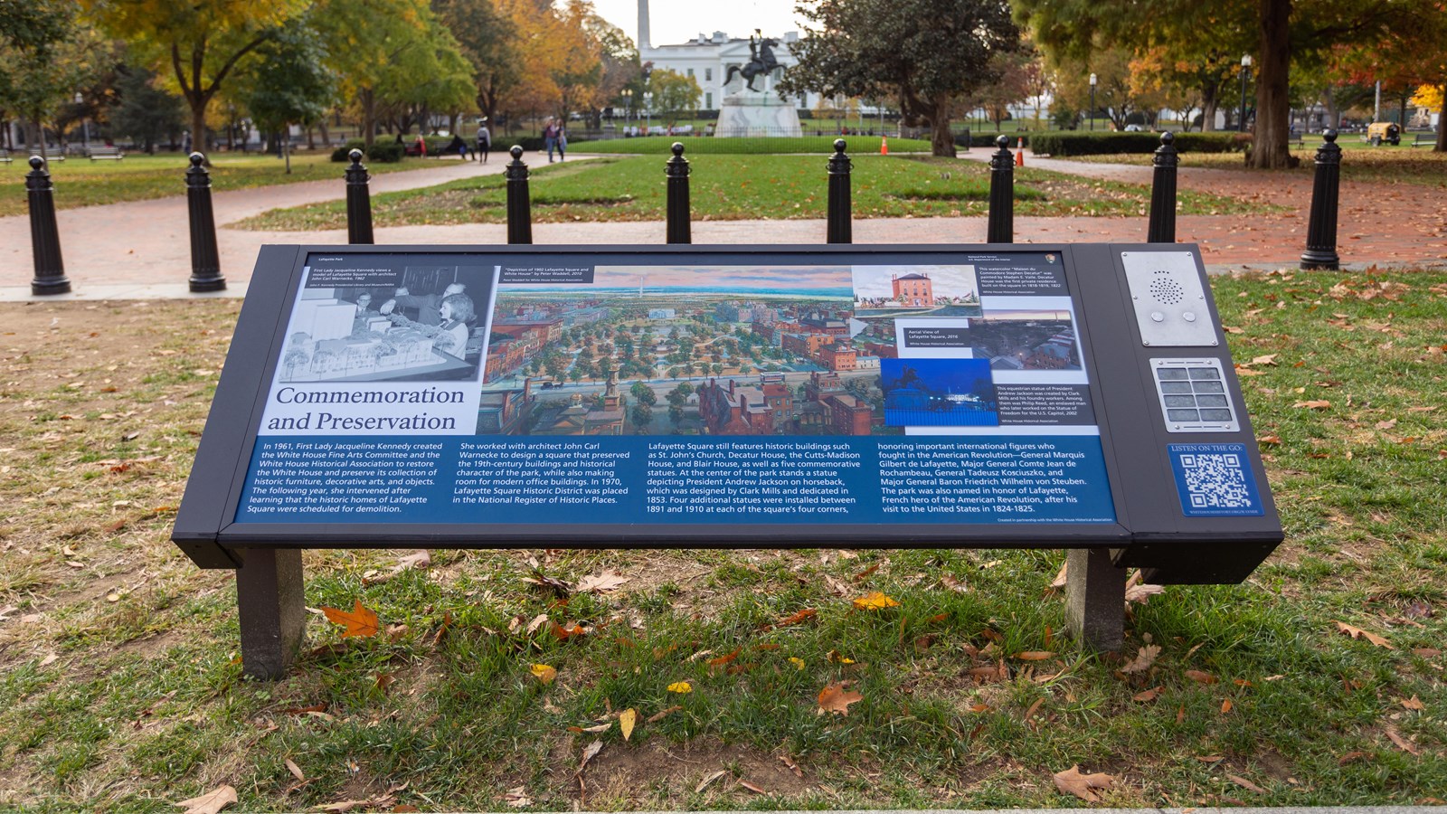 Information Panel: Commemoration and Preservation (U.S. National Park ...
