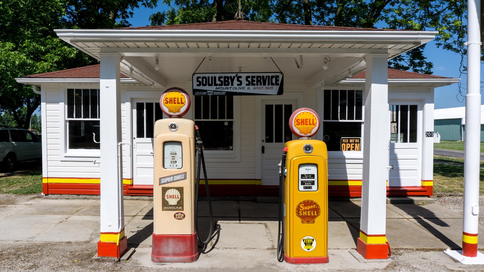 Illinois: Soulsby Service Station (U.S. National Park Service)