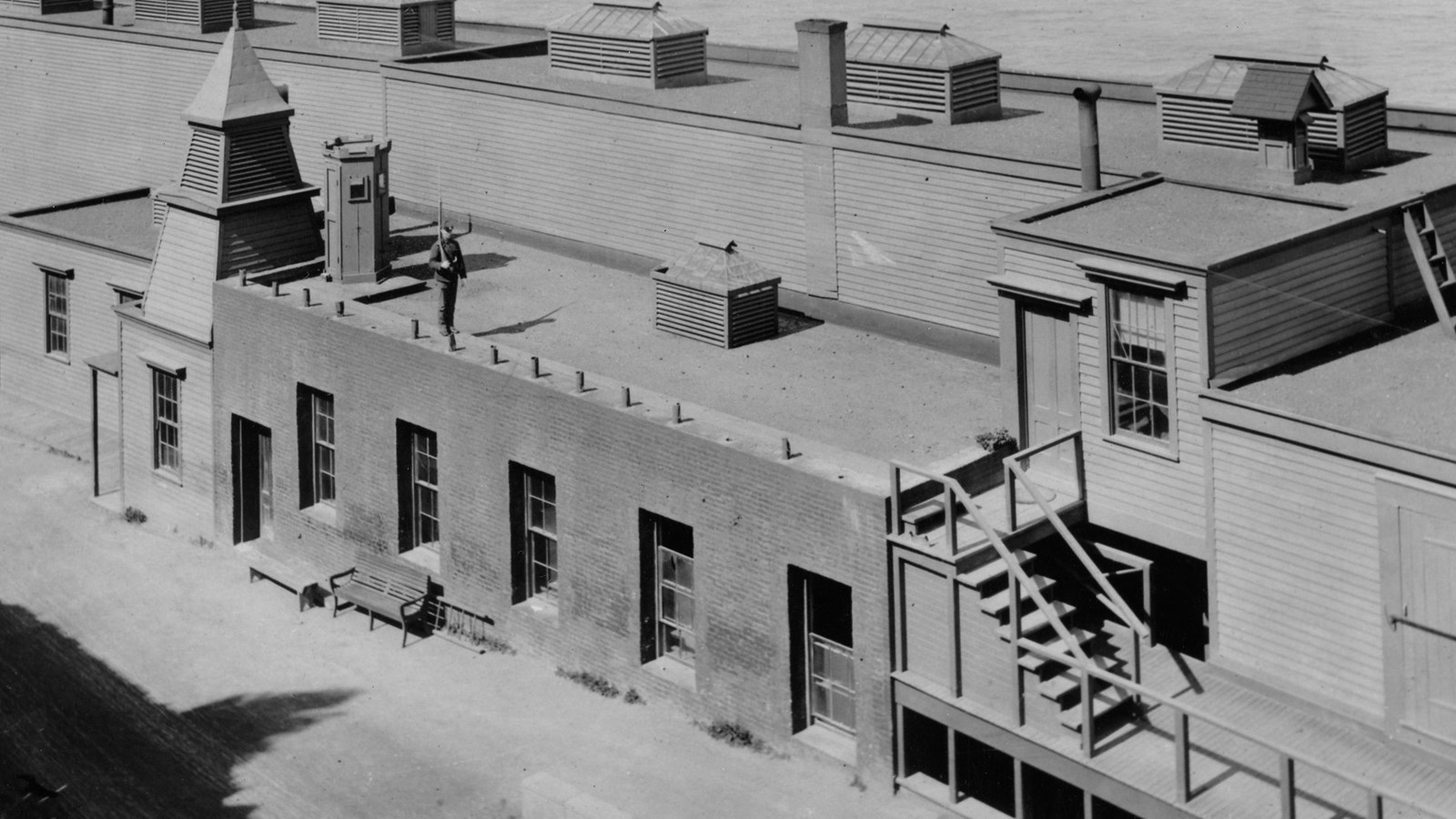 The Lower Prison Complex: Seven Prisons (U.S. National Park Service)