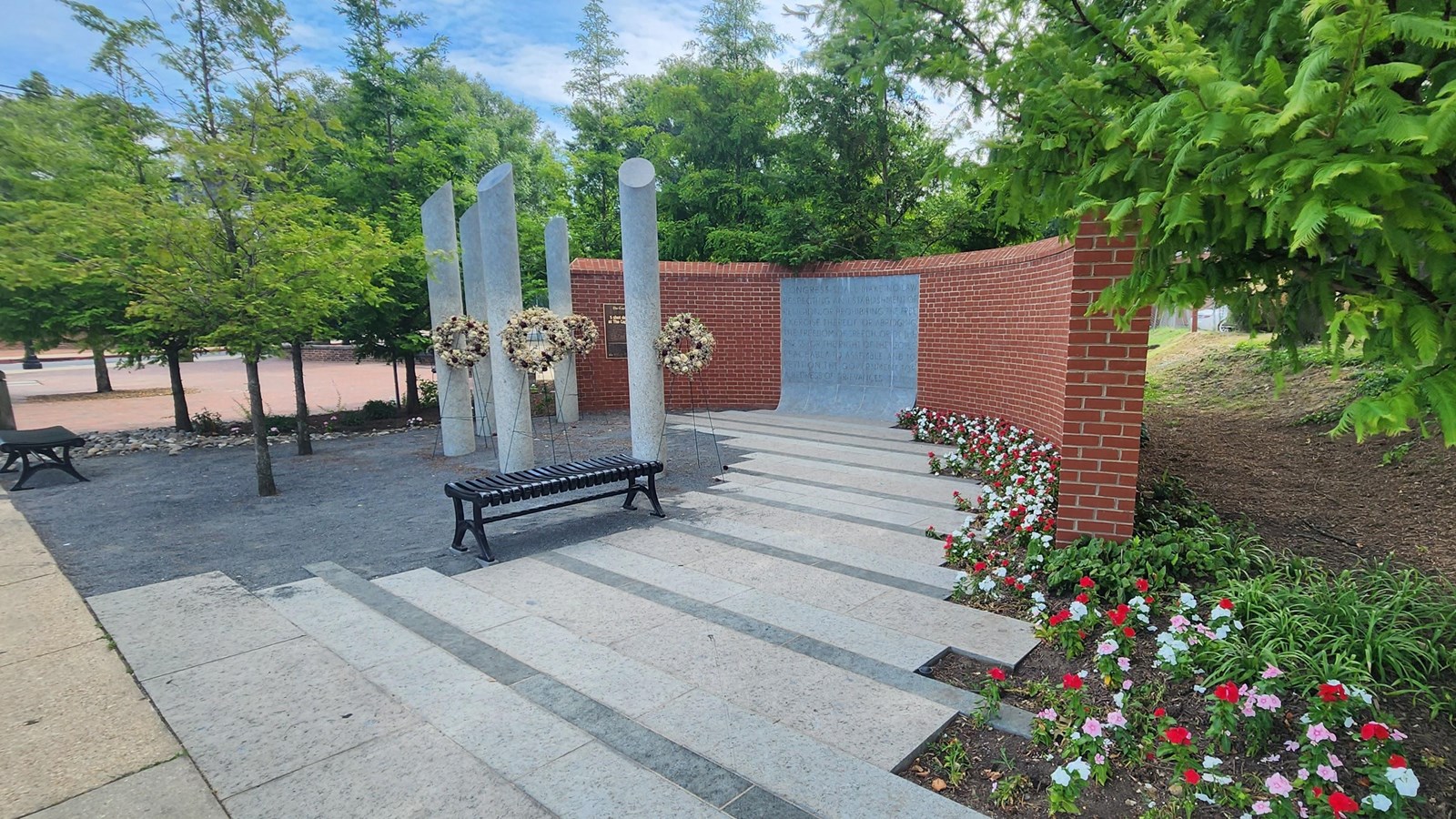 Guardians of the First Amendment Memorial (U.S. National Park Service)