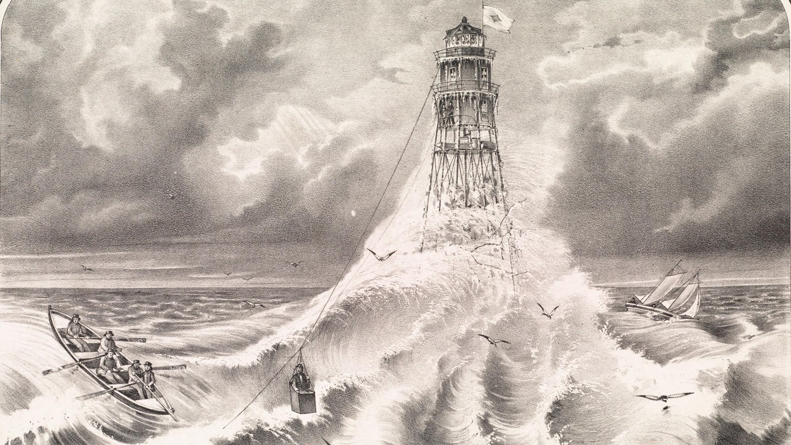 Minots Ledge Light (U.S. National Park Service)