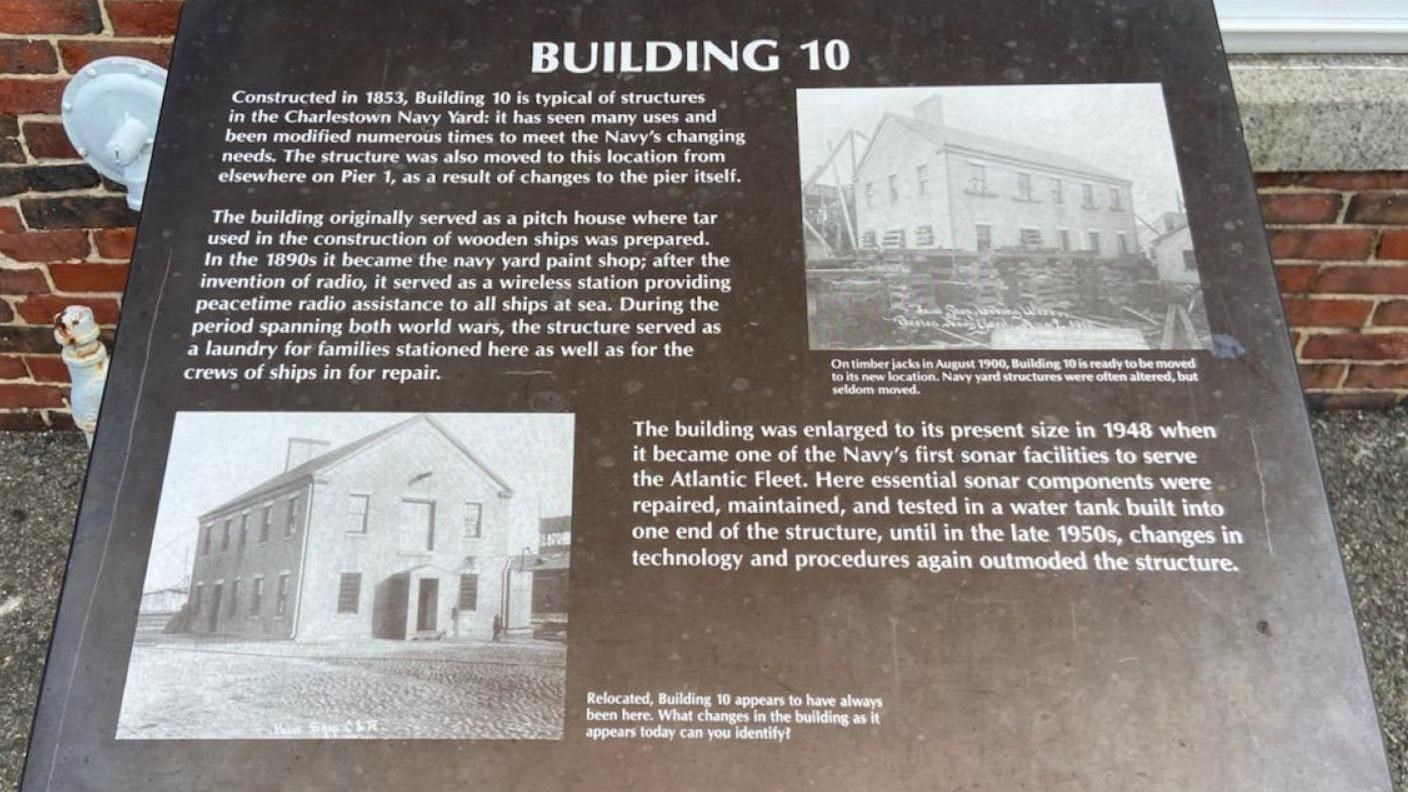 "Building 10" Sign (U.S. National Park Service)