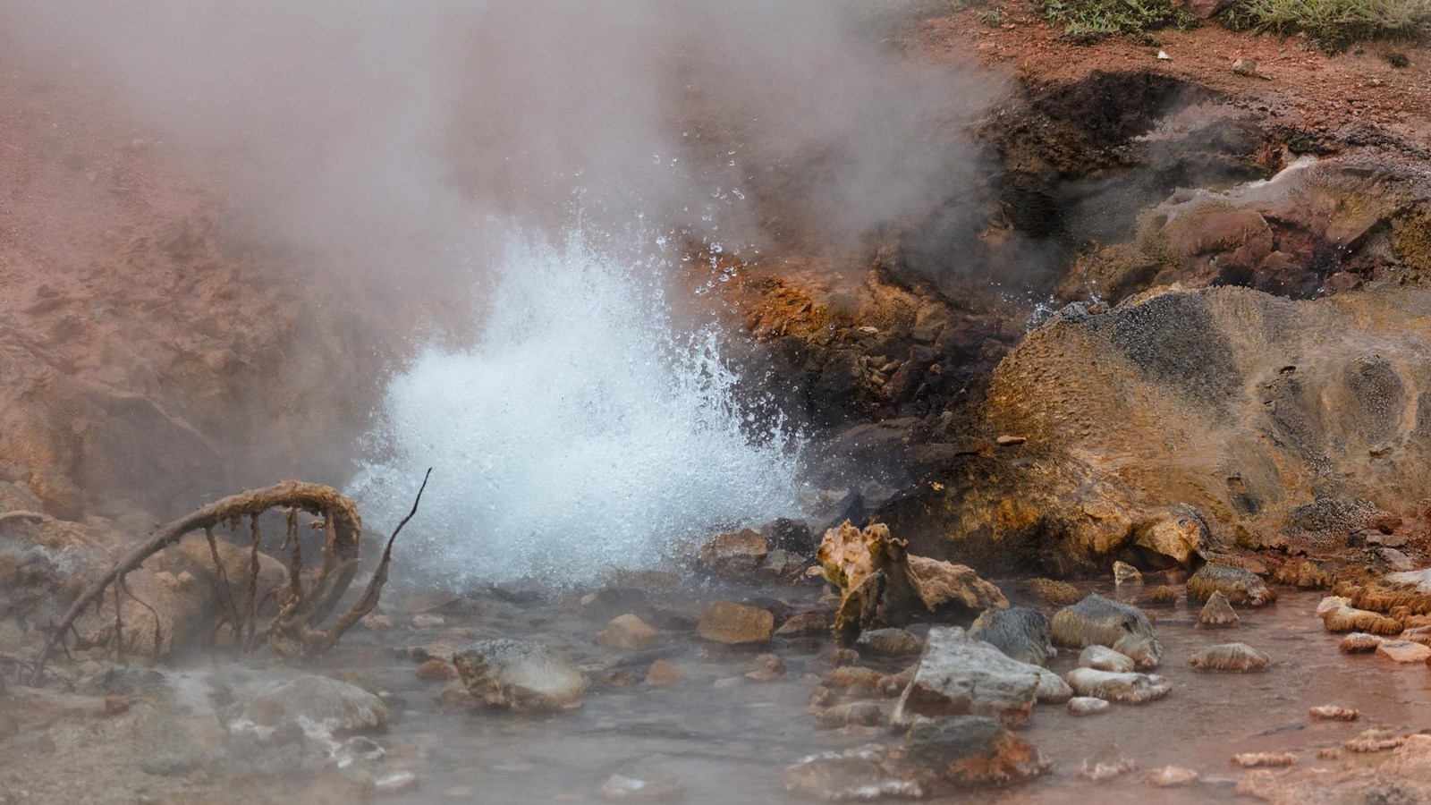 Blood Geyser (U.S. National Park Service)