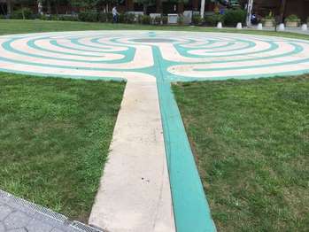 Waterfront Park: Labyrinth (U.S. National Park Service)