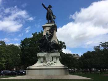 General Rochambeau Statue (U.S. National Park Service)