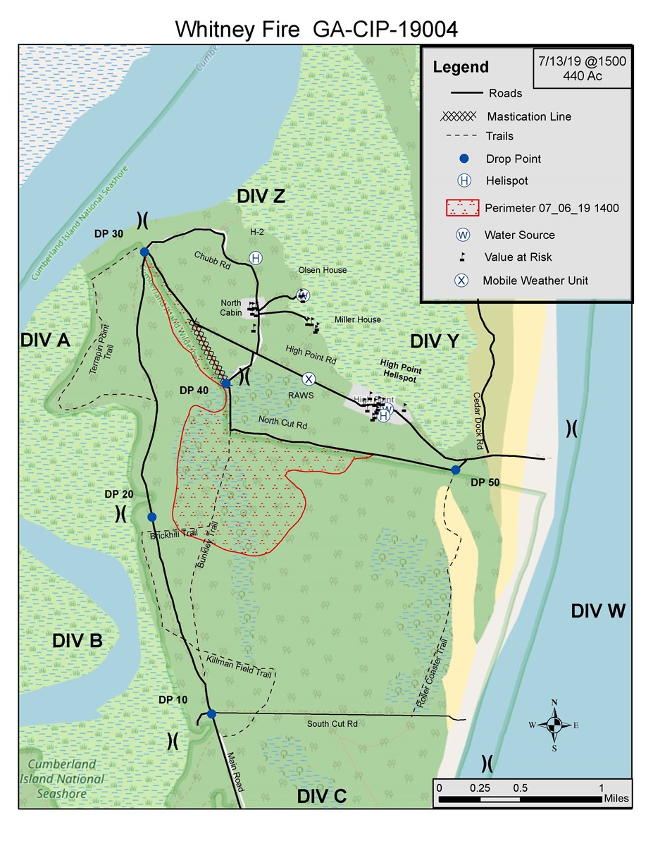 Wildland Fire - Cumberland Island National Seashore (U.S. National Park ...