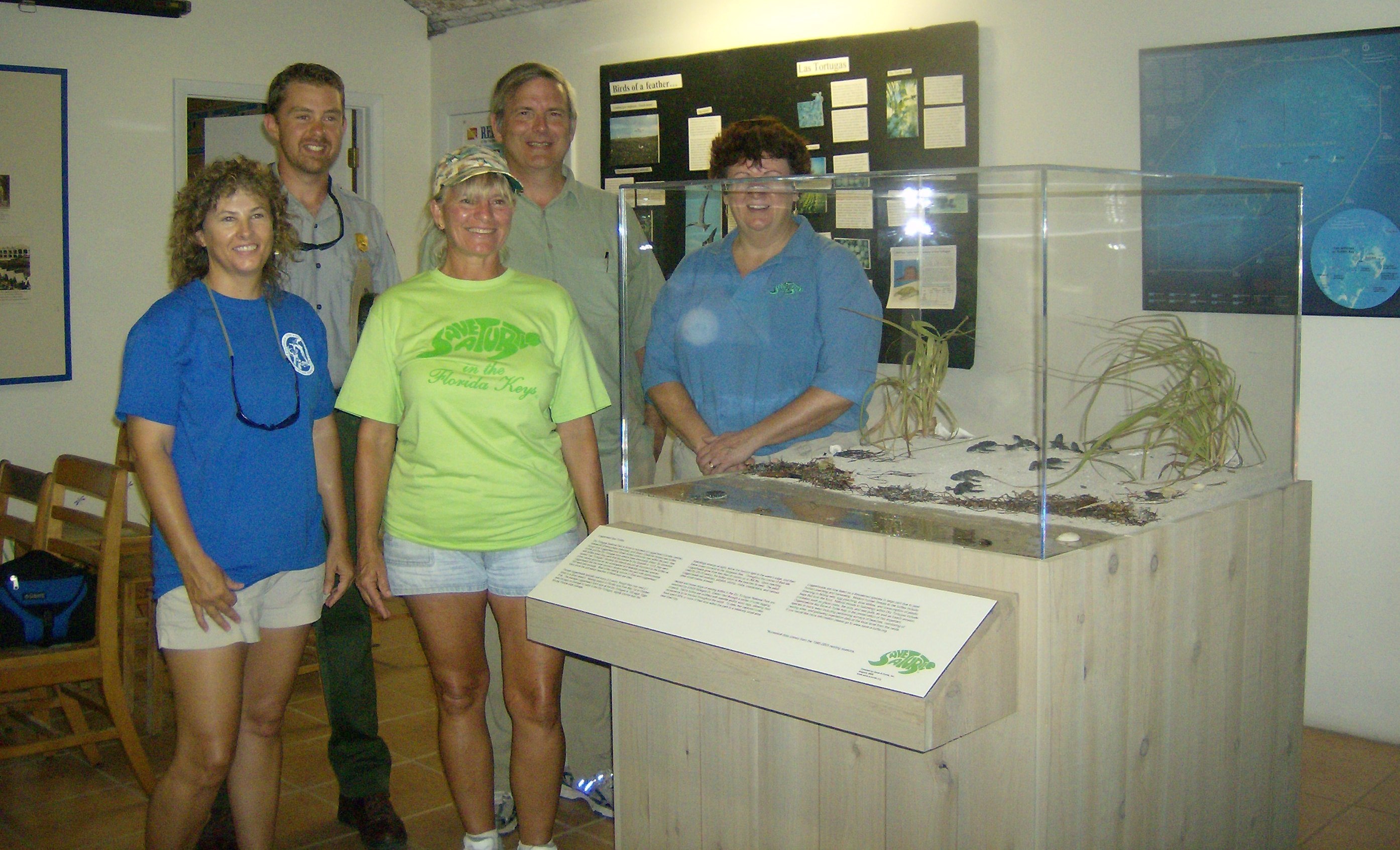 New Turtle Display at Fort Jefferson - Dry Tortugas National Park (U.S ...