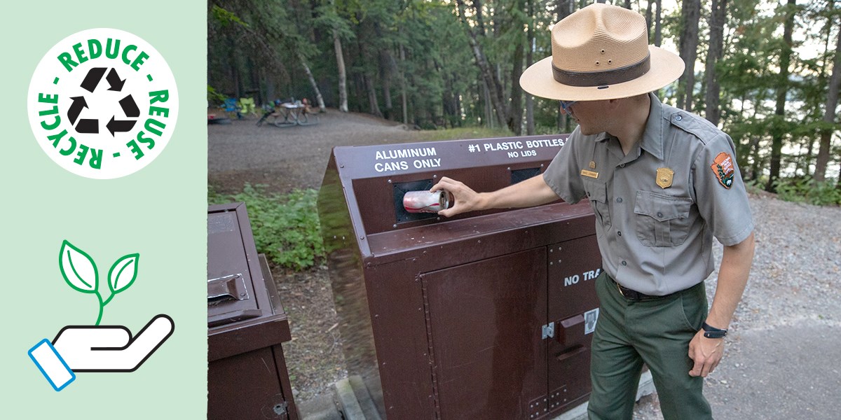 Recycling - Glacier National Park (U.S. National Park Service)