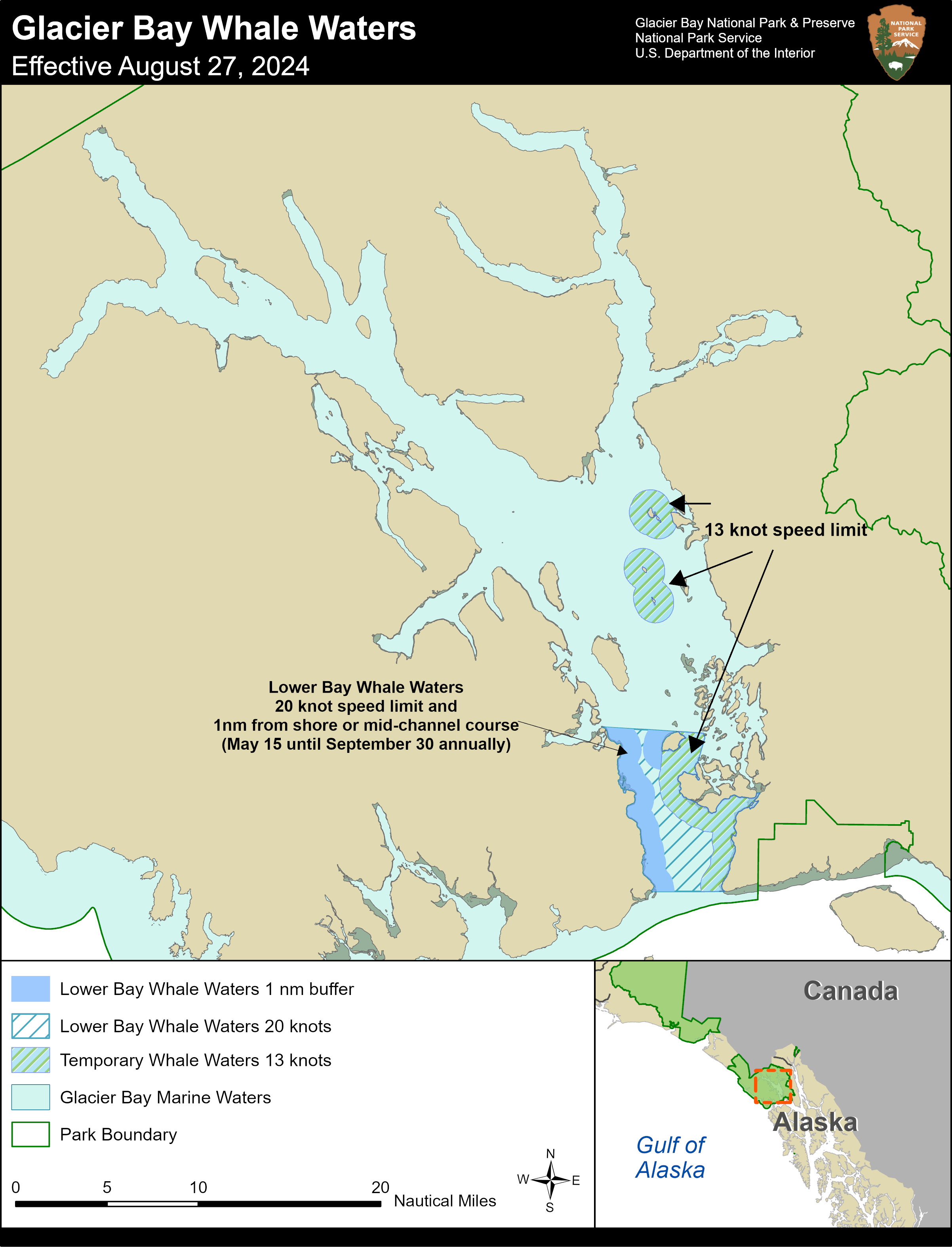 Whale Waters Update for Glacier Bay Effective August 27, 2024 - Glacier ...