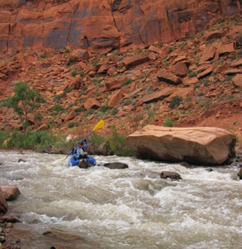 Floating the Escalante River - Glen Canyon National Recreation Area (U ...