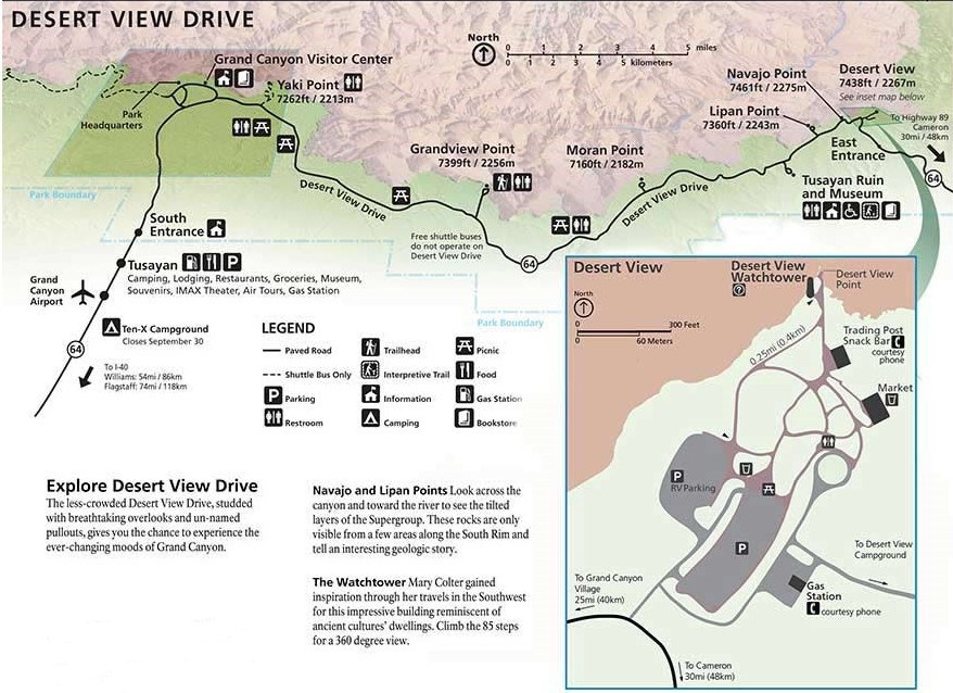 Desert View Drive - Grand Canyon National Park (U.S. National Park Service)
