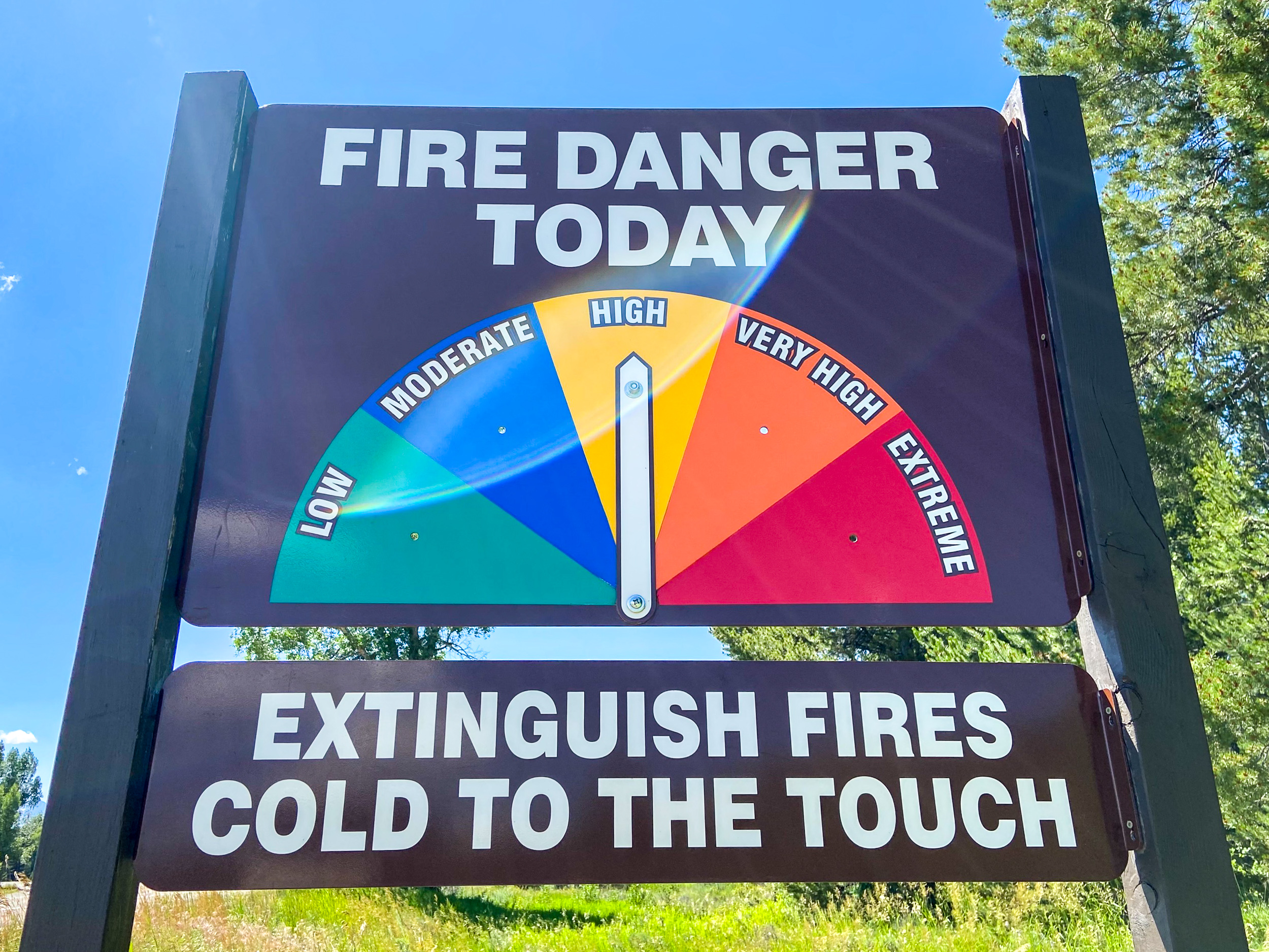 High fire danger for Teton Interagency zone - Grand Teton National Park ...