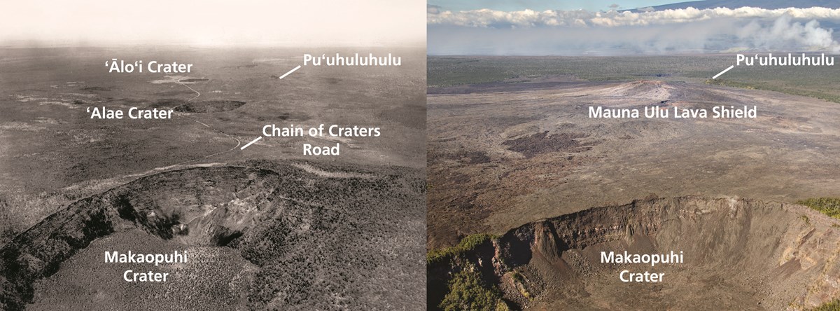 Eruption of Mauna Ulu - Hawai'i Volcanoes National Park (U.S. National ...