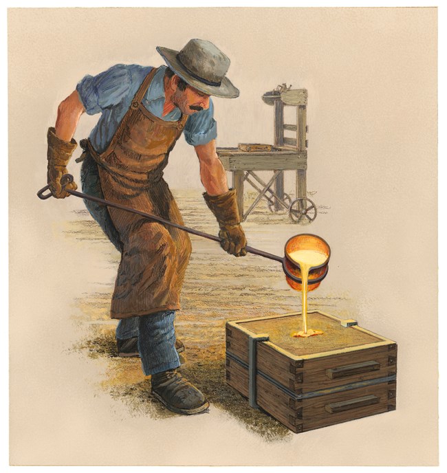 Iron Workers - Hopewell Furnace National Historic Site (U.S. National ...