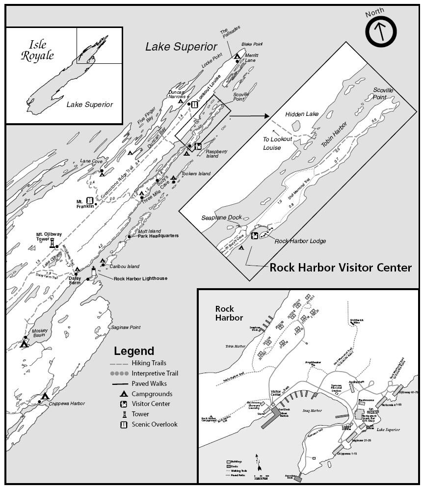Rock Harbor - Isle Royale National Park (U.S. National Park Service)