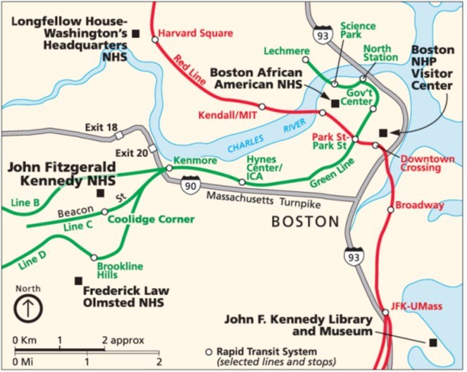 Historic and Current Maps of Brookline, MA and Surrounding Areas - John ...
