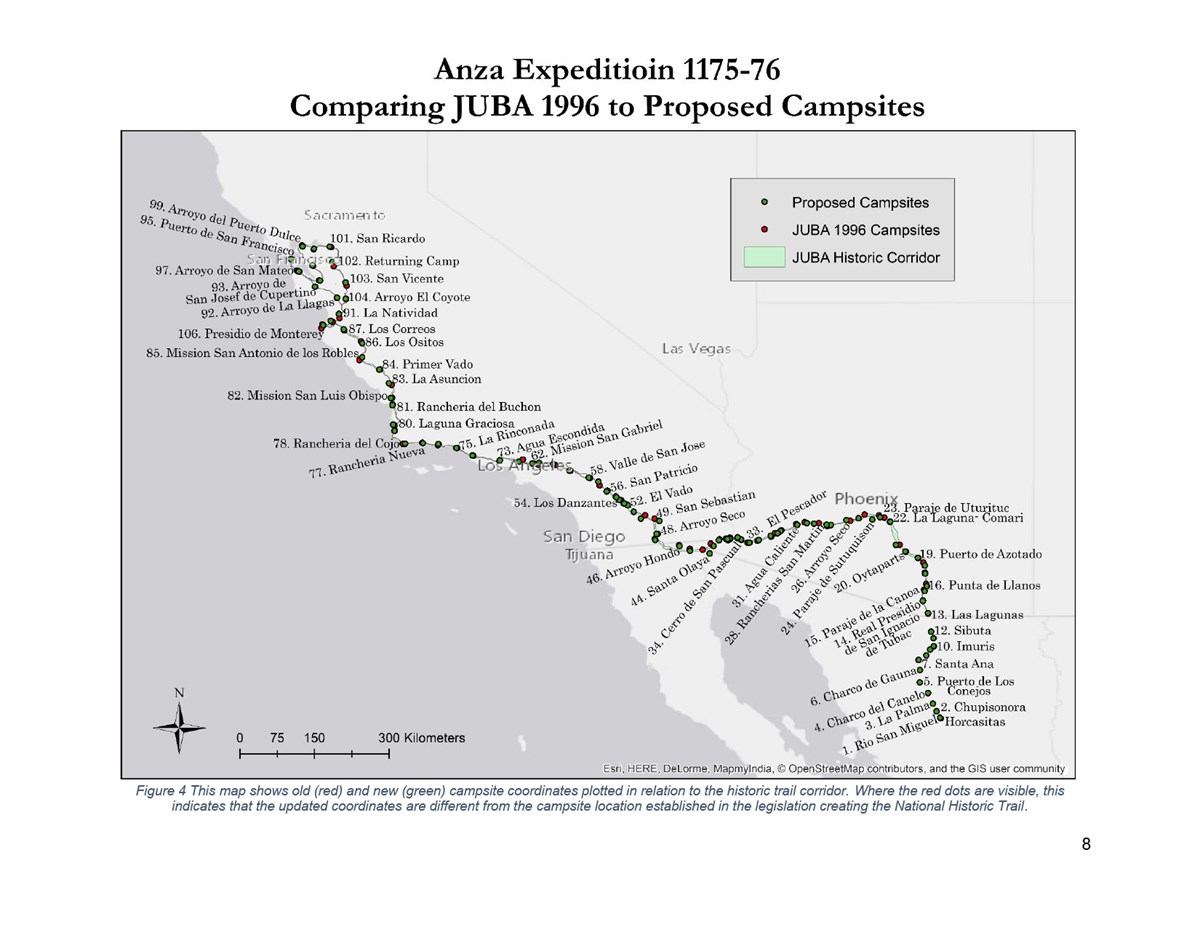 Mapping Historic Campsites of the Anza Colonizing Expedition - Juan ...
