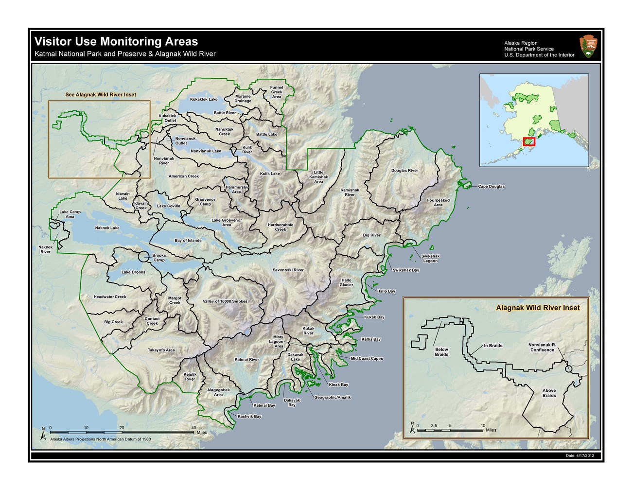 katm-vua-map - Alaska (U.S. National Park Service)